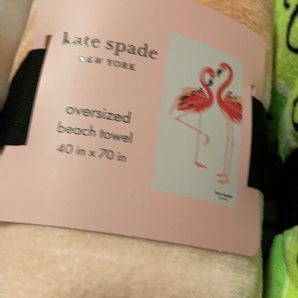 kate spade | Bath | 3 Kate Spade Beach Towels Flamingo Bikini | Poshmark